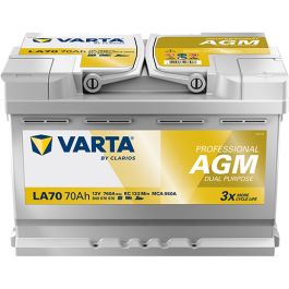 Køb Varta LA70 - 12V 70Ah (Dual Purpose AGM)