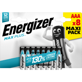 Køb Energizer Max Plus AAA/E92 (8 Stk. Blister)