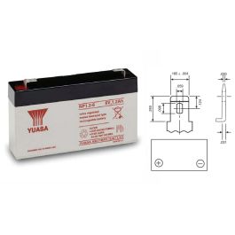 Køb NP1.2-6 Yuasa 6V - 1,2Ah