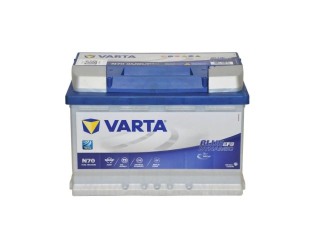 Køb Varta N70 - 12V 70Ah (Start-Stop bilbatteri)